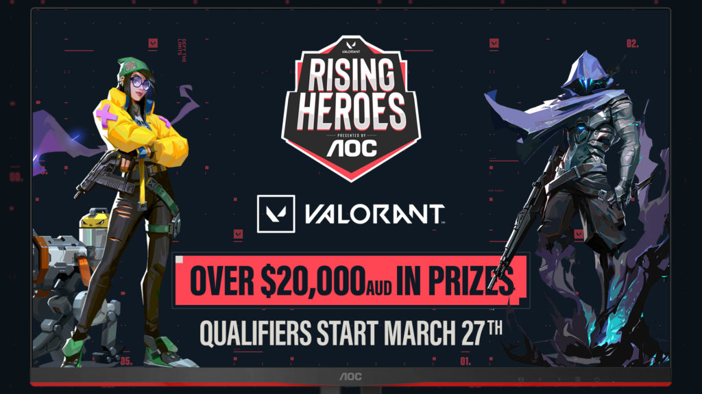 AOC Partners With ESL to Bring VALORANT Esports to ANZ