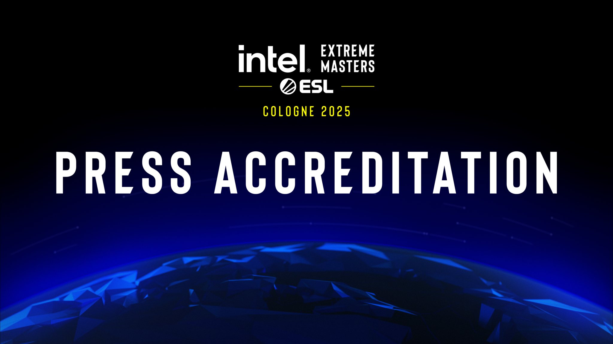 Press Accreditation - ESL FACEIT Group